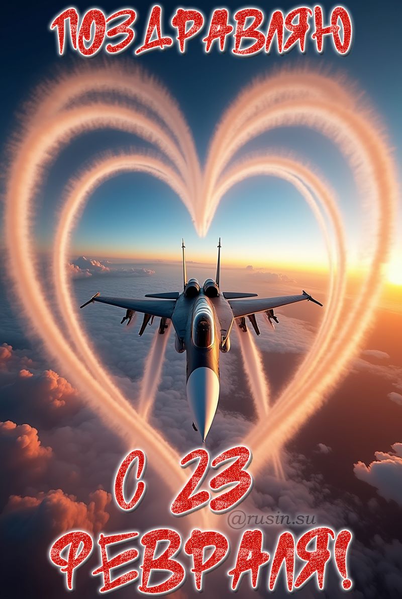 Открытки на 23 февраля с пожеланиями